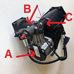 AMK Air Suspension Compressor Air Dryer Filtration Standard Repair Kit ...